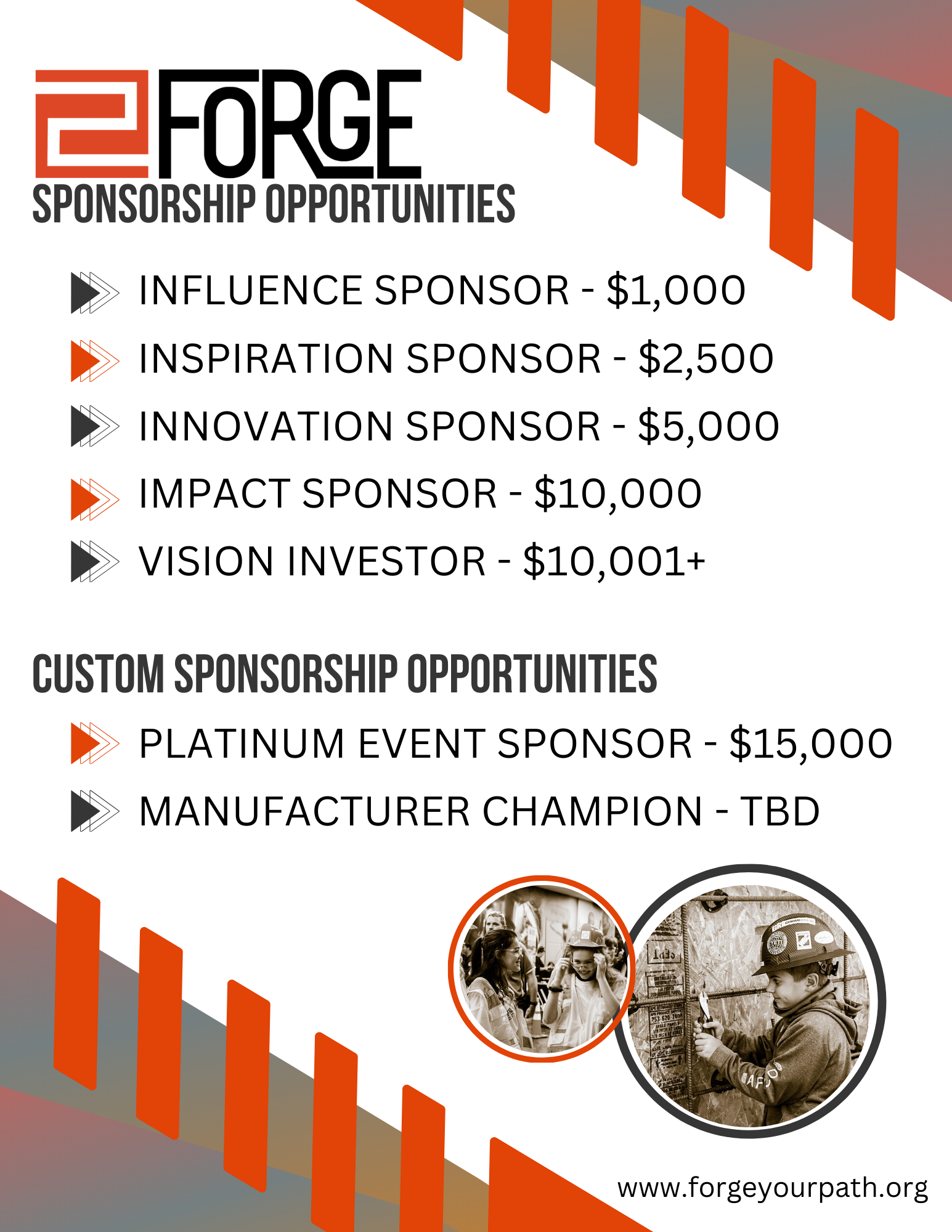 Sponsorship Opportunities | Forge